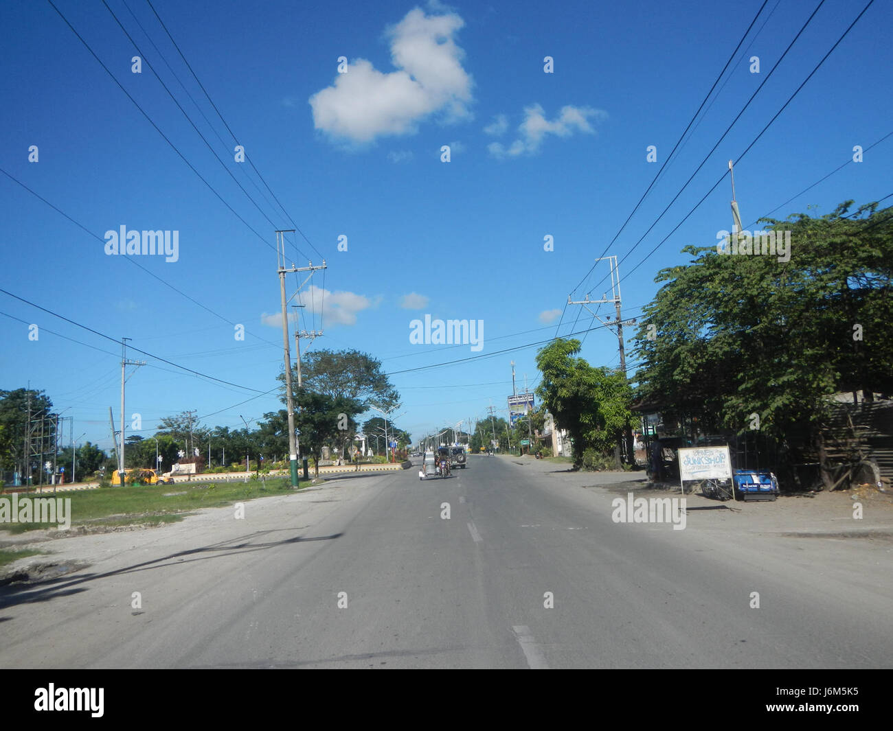 The Sampaloc-Tambubong-Caingin Arterial Road in San Rafael, Bulacan, is ...