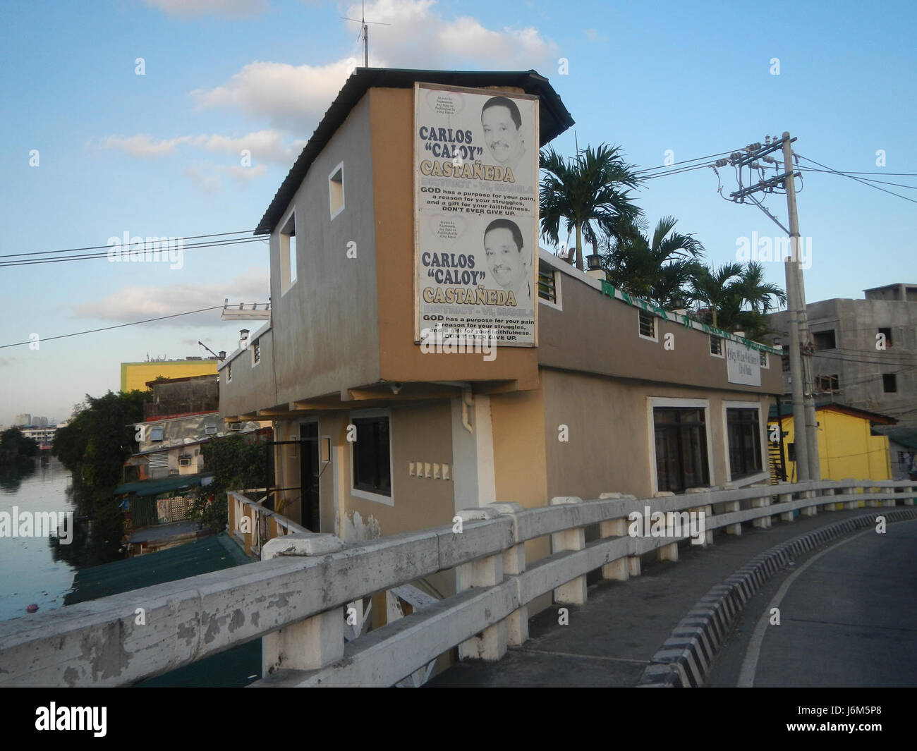 This scene depicts Kalentong in Santa Ana, Mandaluyong City, capturing ...