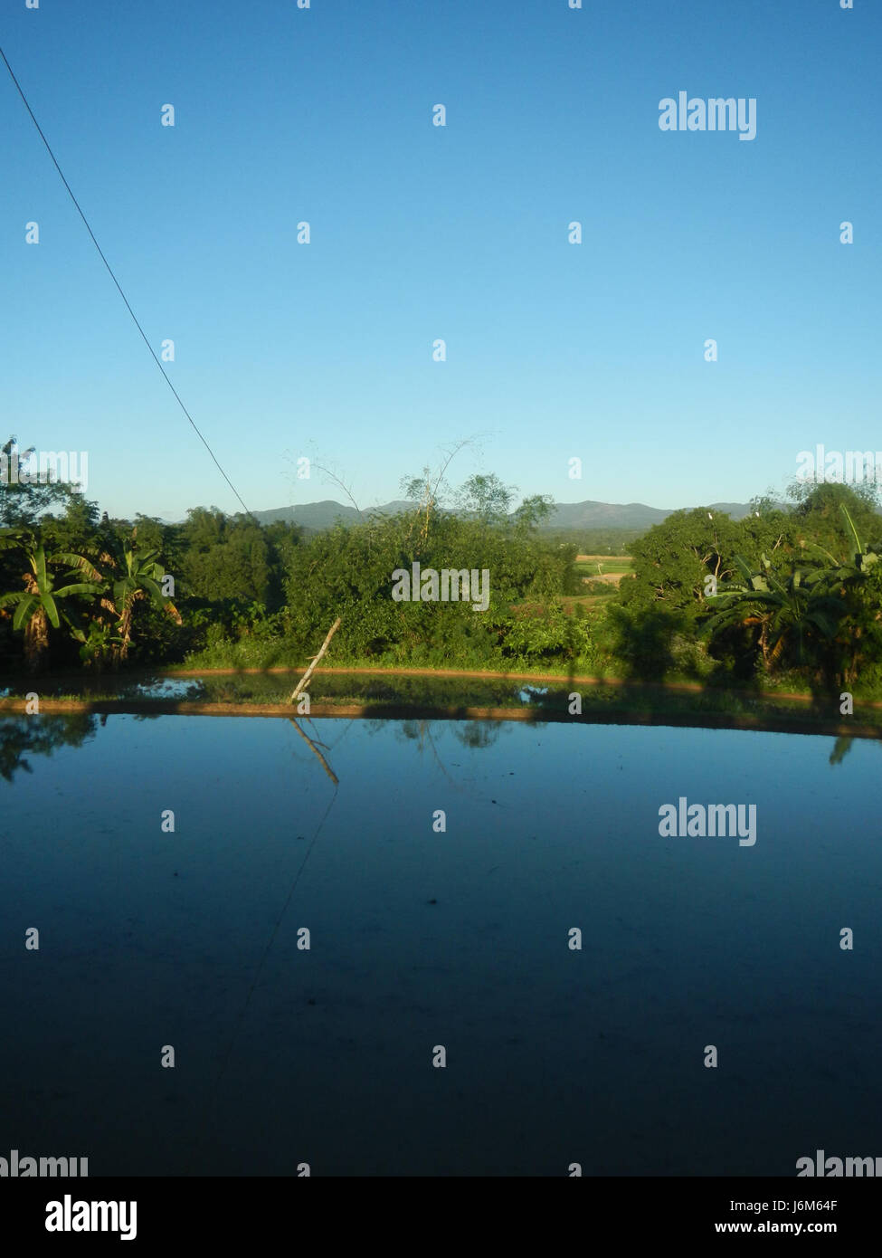 A photograph of the Sapang Pahalang Tukod area in San Rafael, Bulacan ...