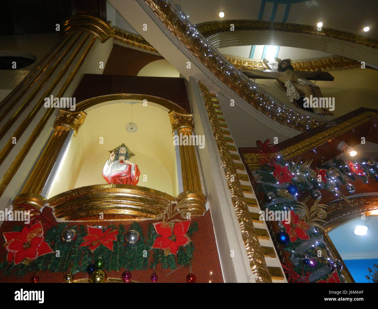 The Santo Rosario Chapel in Pulo, San Rafael, Bulacan, a religious site ...