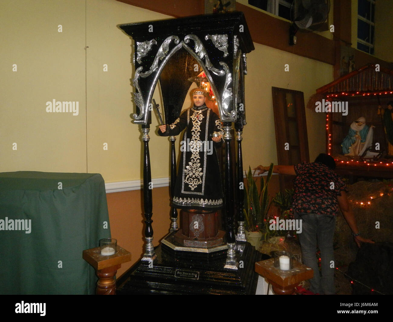 A photograph of the Santo Rosario Chapel in Pulo, San Rafael, Bulacan ...