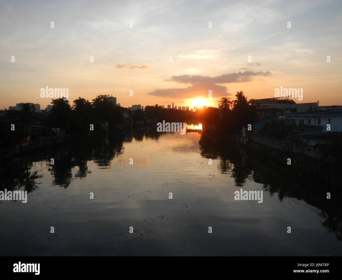 This image captures the beauty of a sunset view from Kalentong, Santa ...