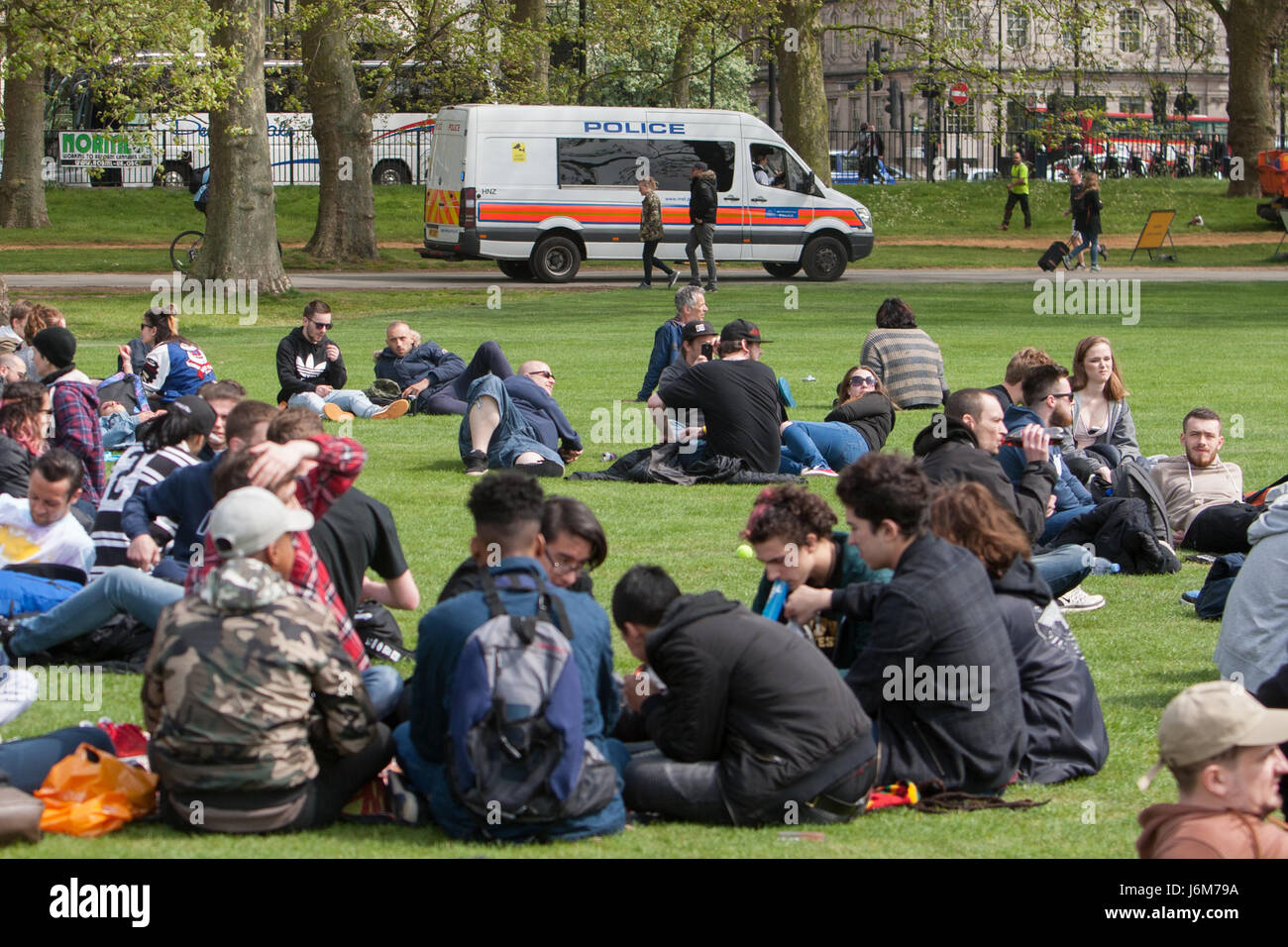 The annual London 420 Pro Cannabis Rally. Held at Hyde Park Speaker’s ...