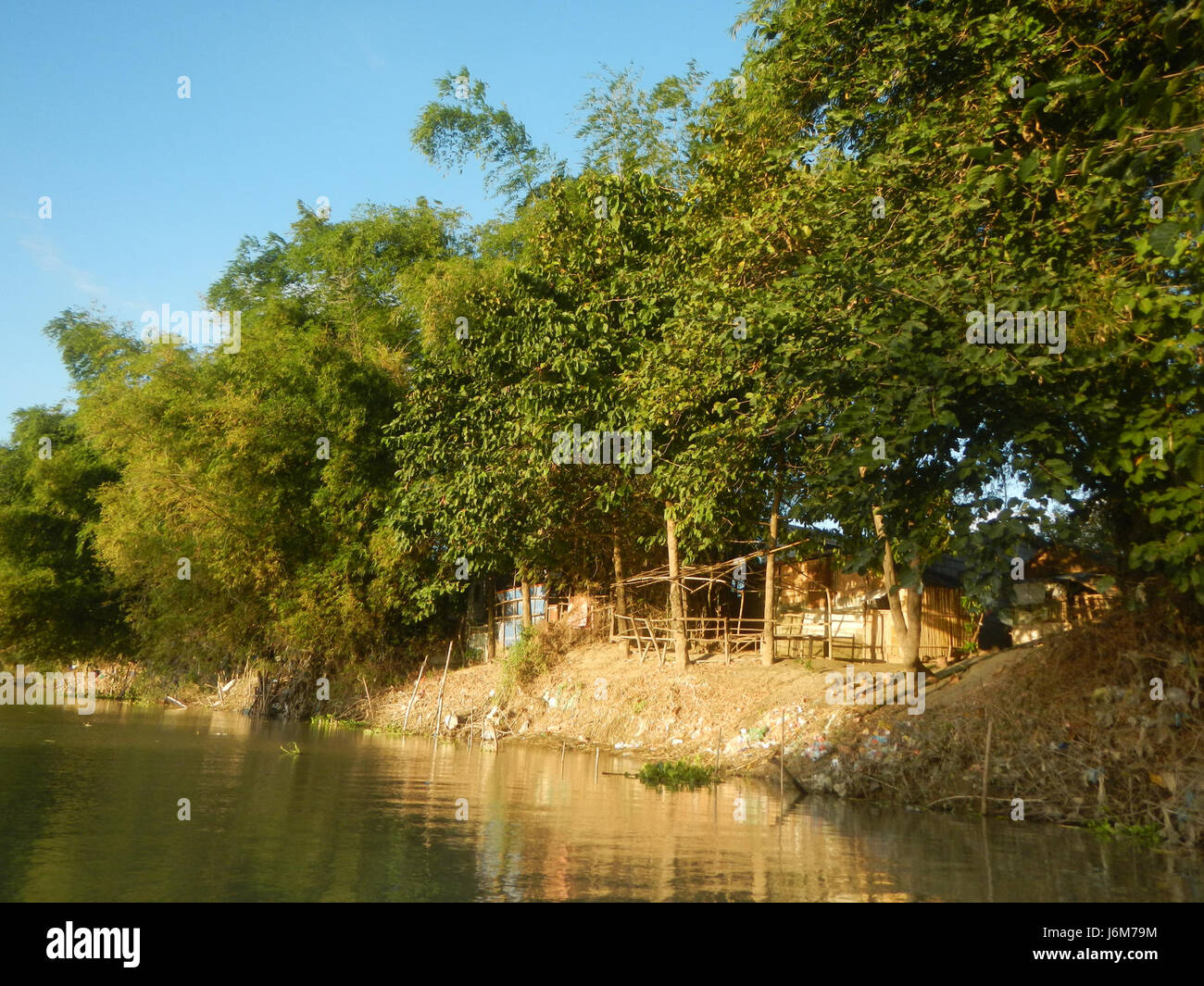 The riverbanks of Cansinala in Apalit, Pampanga River District 16, are ...