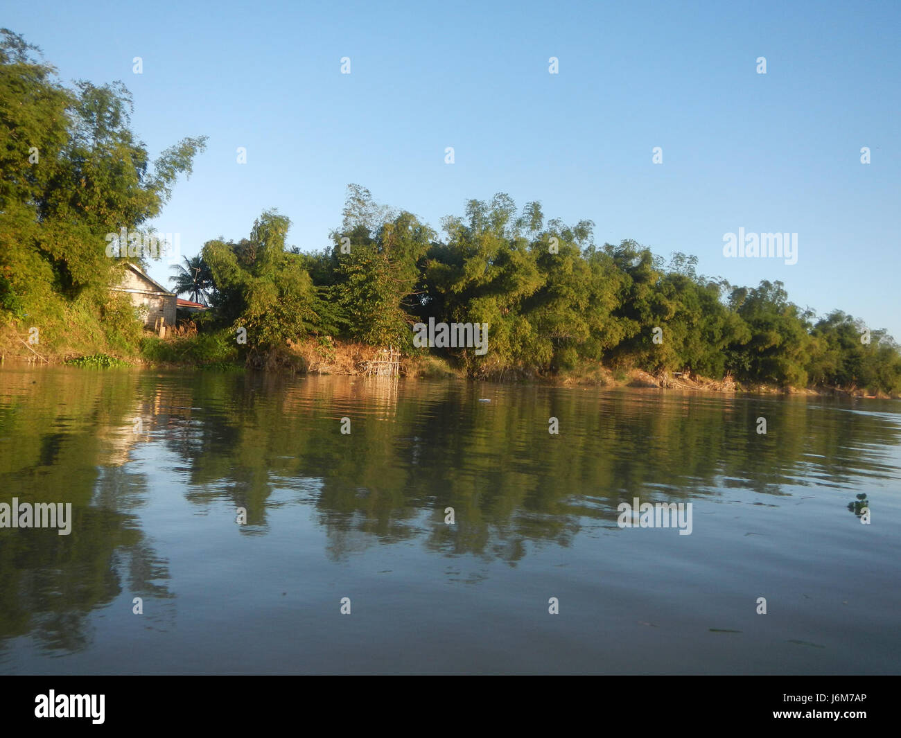 09448 Riverbanks of Cansinala, Apalit, Pampanga River District 13 Stock ...