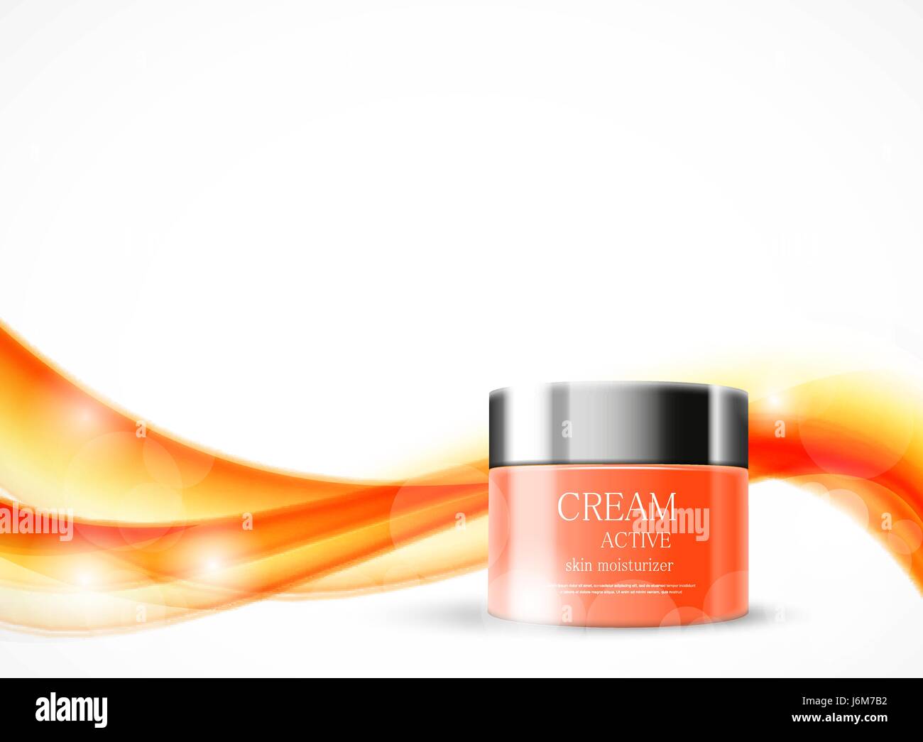 Body cream cosmetic ads template Stock Vector Image & Art - Alamy