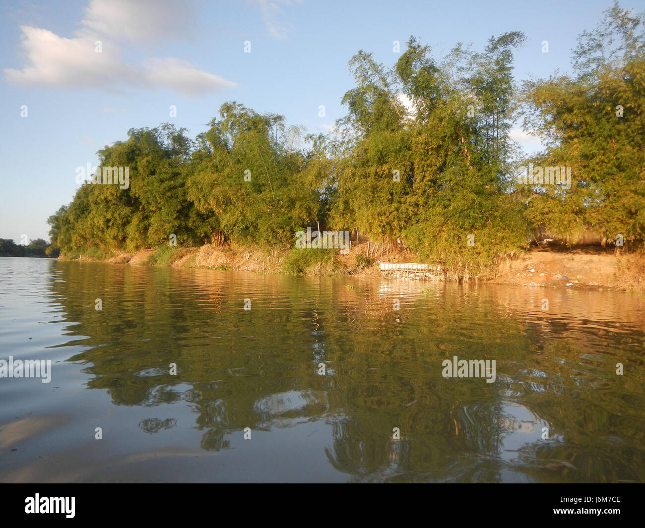 The riverbanks of Cansinala, Apalit, located in the Pampanga River ...