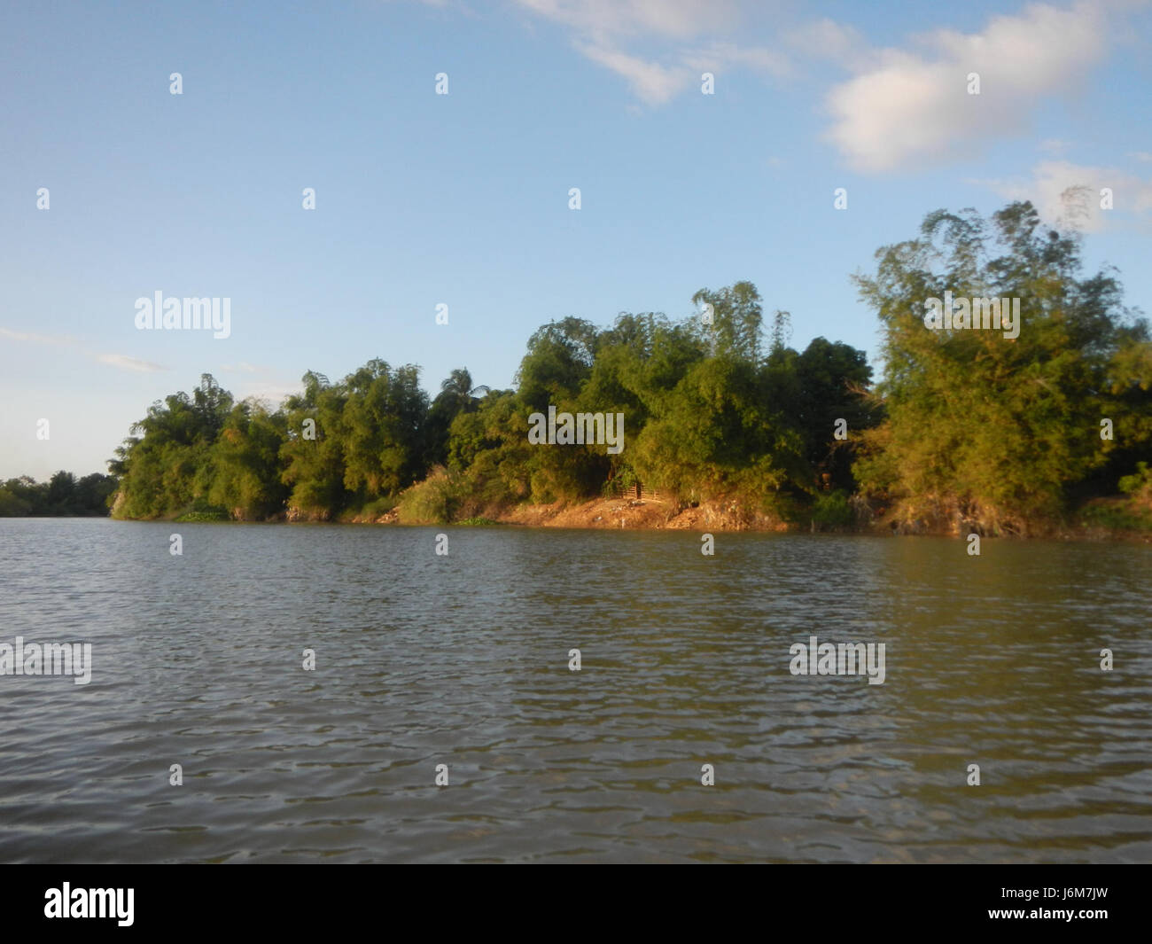 The San Miguel Bridge in San Simon, Pampanga, spans across the Pampanga ...