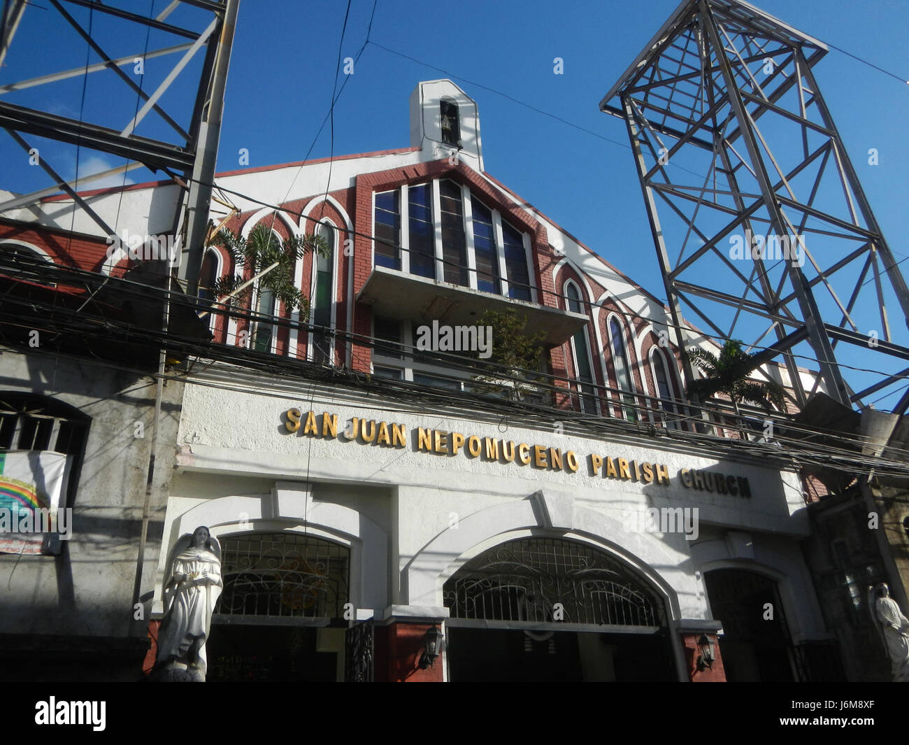 The San Juan Nepomuceno Church in Barangay Malibay, Pasay City ...