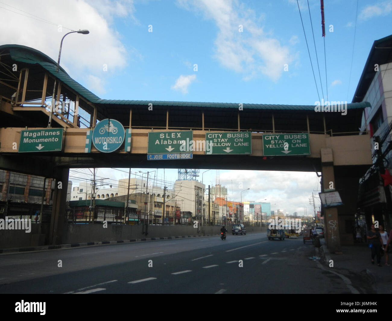 0833 C. Jose Footbridge EDSA Malibay, Pasay City 12 Stock Photo - Alamy