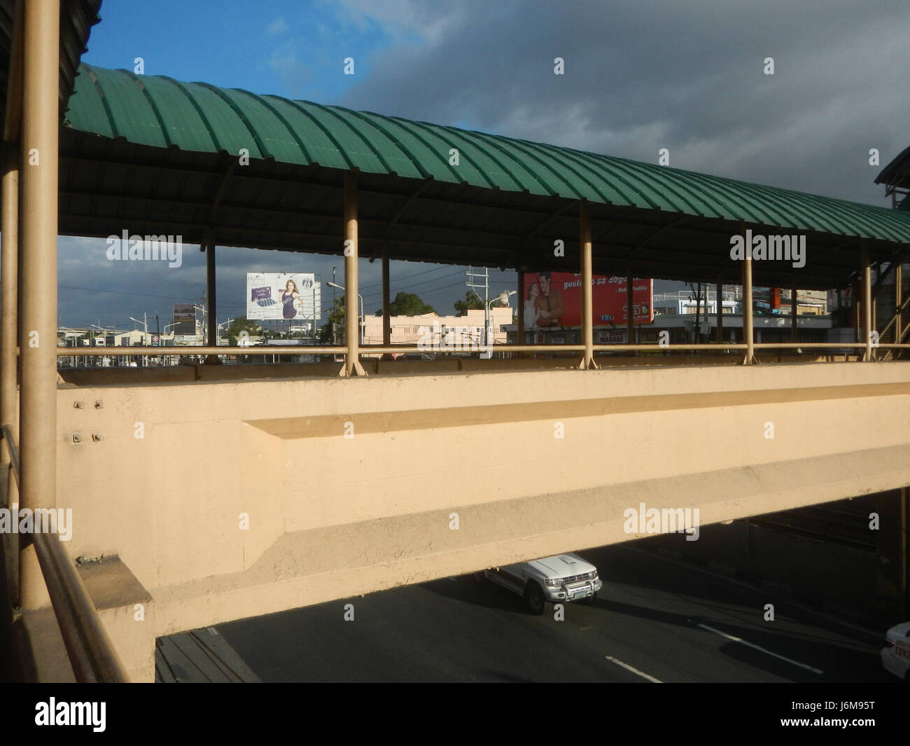 The image refers to the Jose Footbridge located near EDSA and Malibay ...