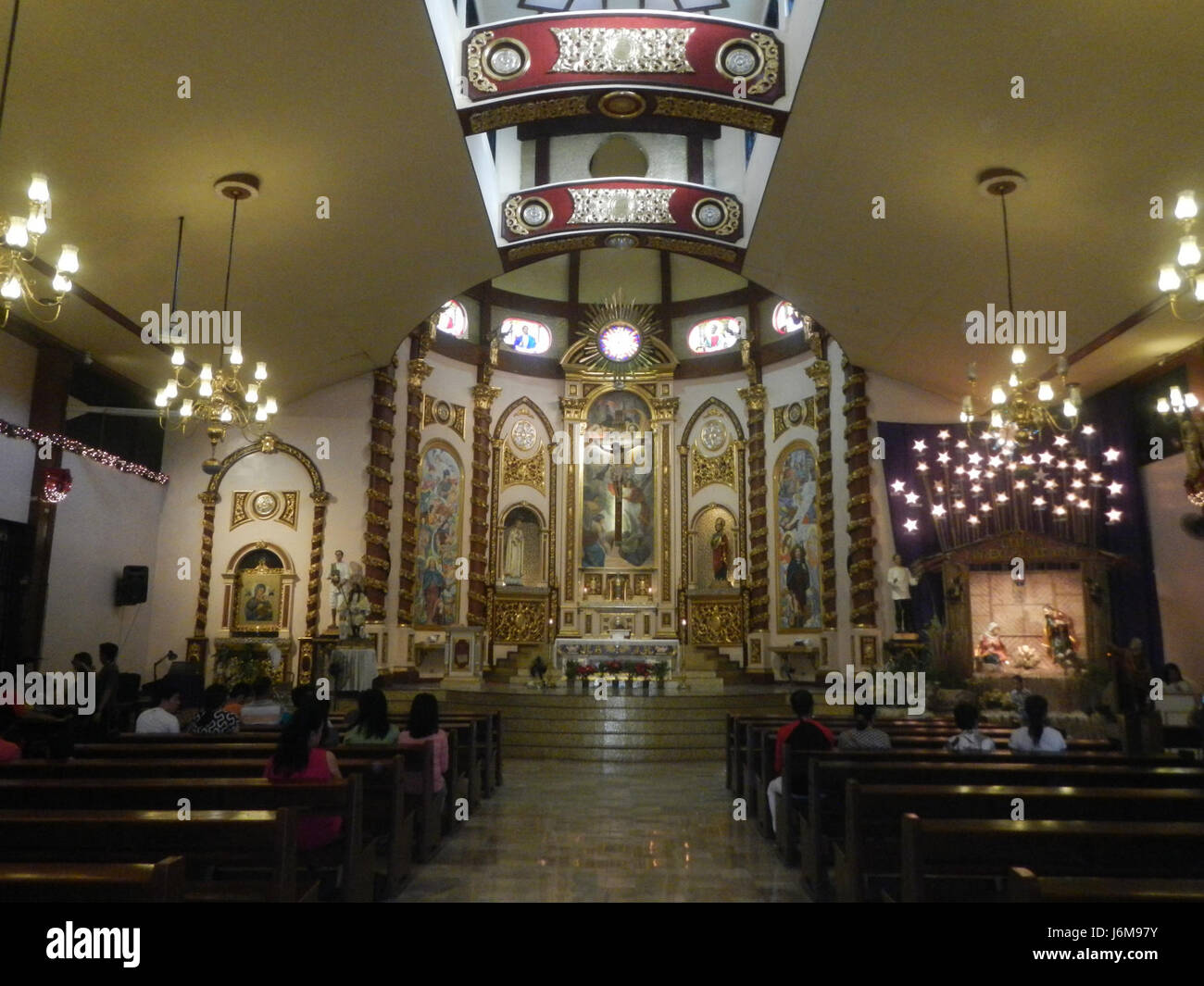 The San Roque Parish Church, located on Cabrera Street in Barangay ...