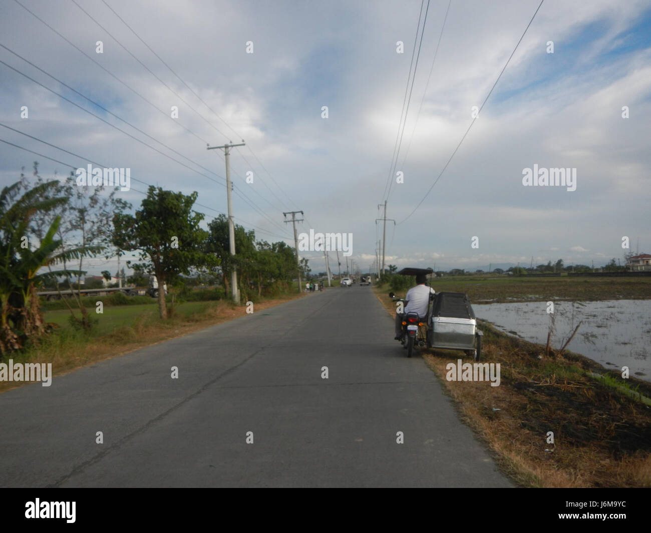 The paddy fields and grasslands of Sumacab Sur Norte, located in ...