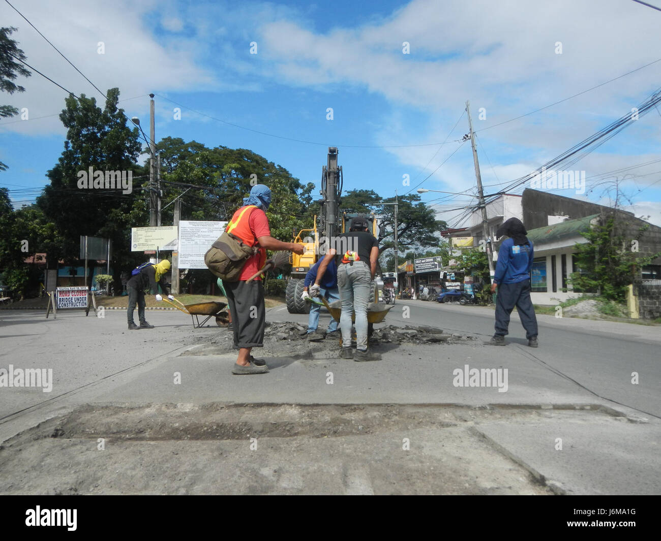 Road construction projects in Pulilan, Bulacan, including the Maharlika ...