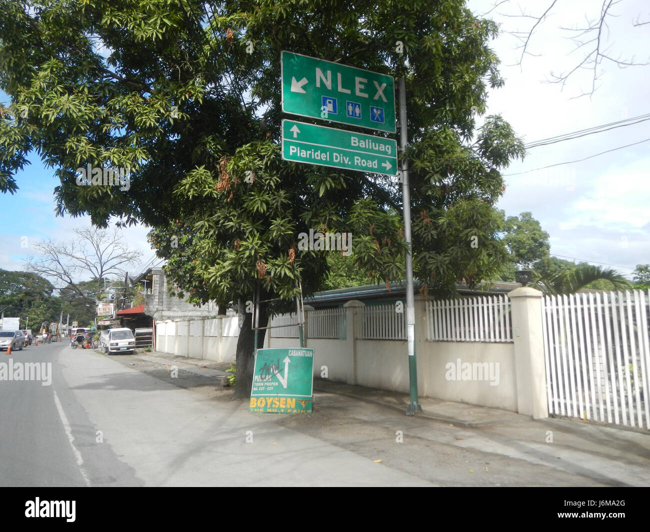 The road construction project in Pulilan, Bulacan, is part of the ...