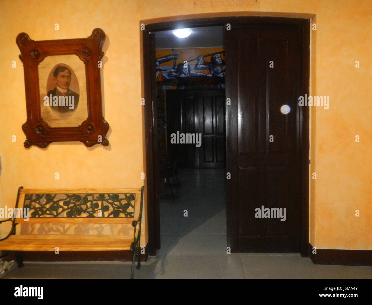 This image showcases the interior of the Casa Real Shrine in Malolos, a ...
