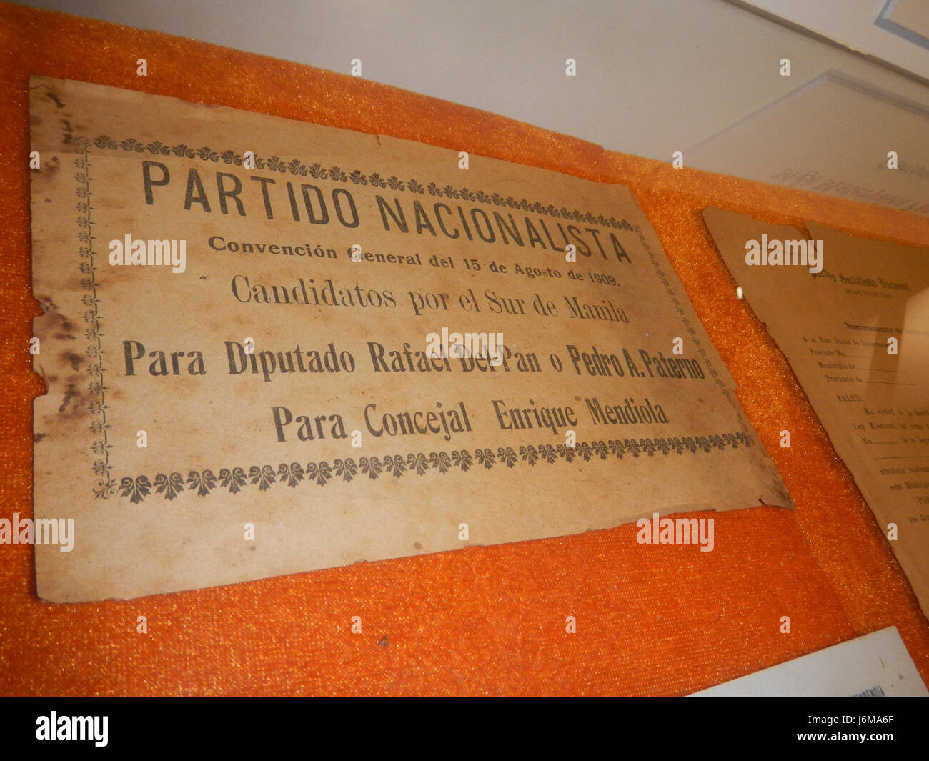 The interior of the Casa Real Shrine in Malolos, located in the ...