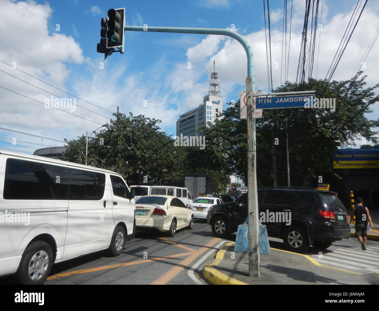 Timog Avenue in Barangay Sacred Heart, Quezon City, is a key road near ...