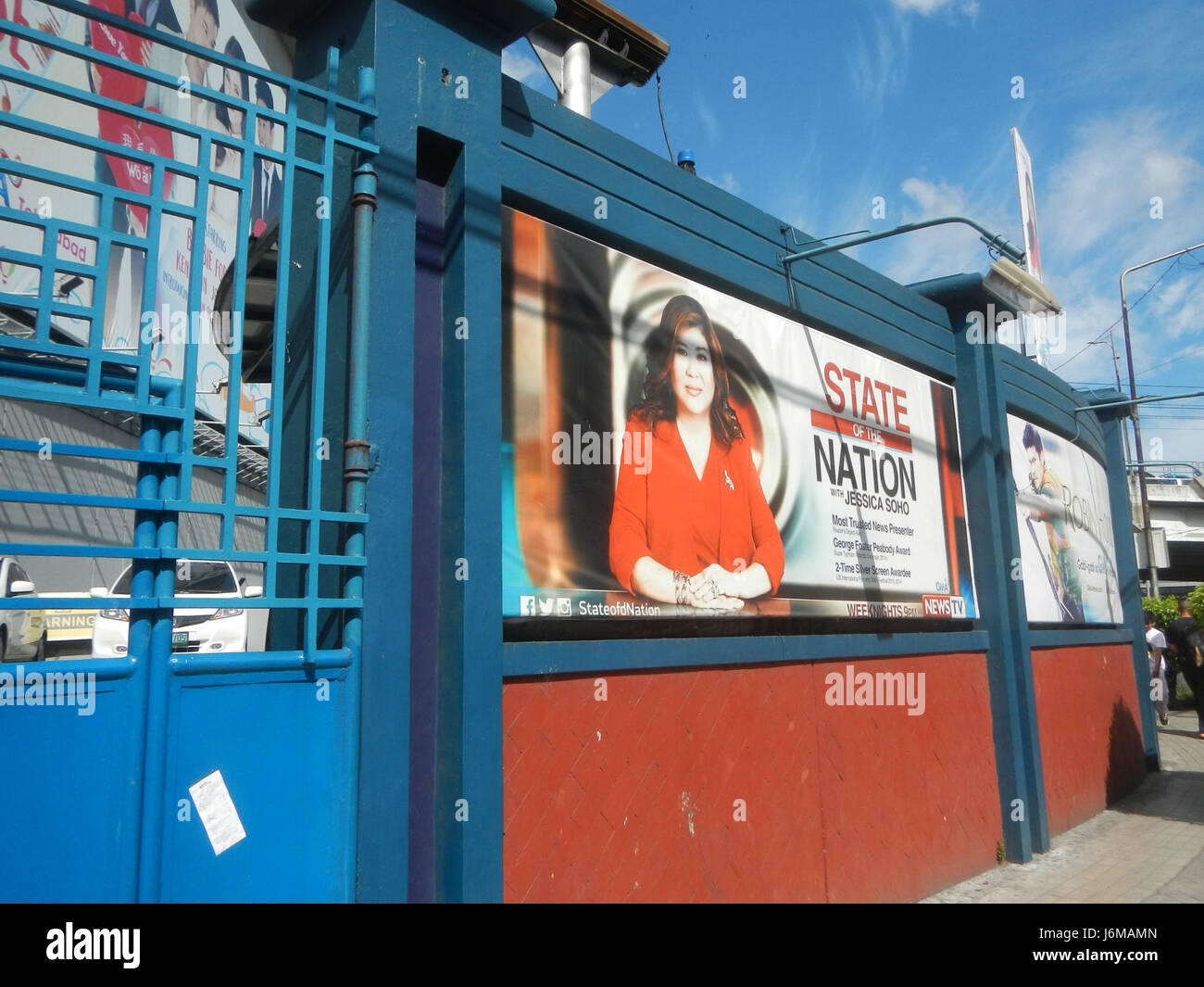 This image captures Timog Avenue in Quezon City, Philippines ...