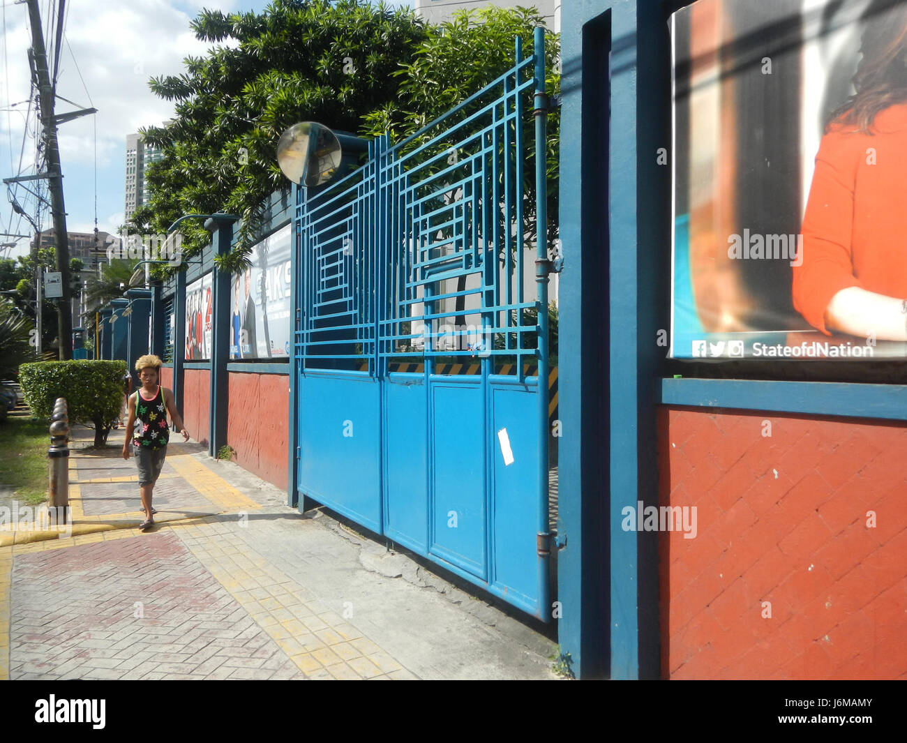 This refers to a section of the EDSA Timog Avenue flyover in Quezon ...