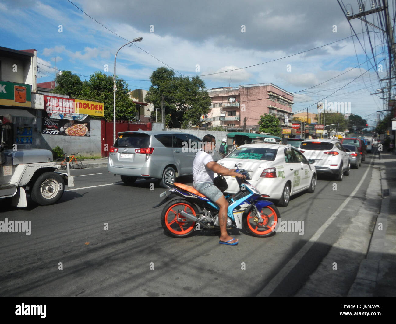 A geographical reference to specific areas in Quezon City, Philippines ...