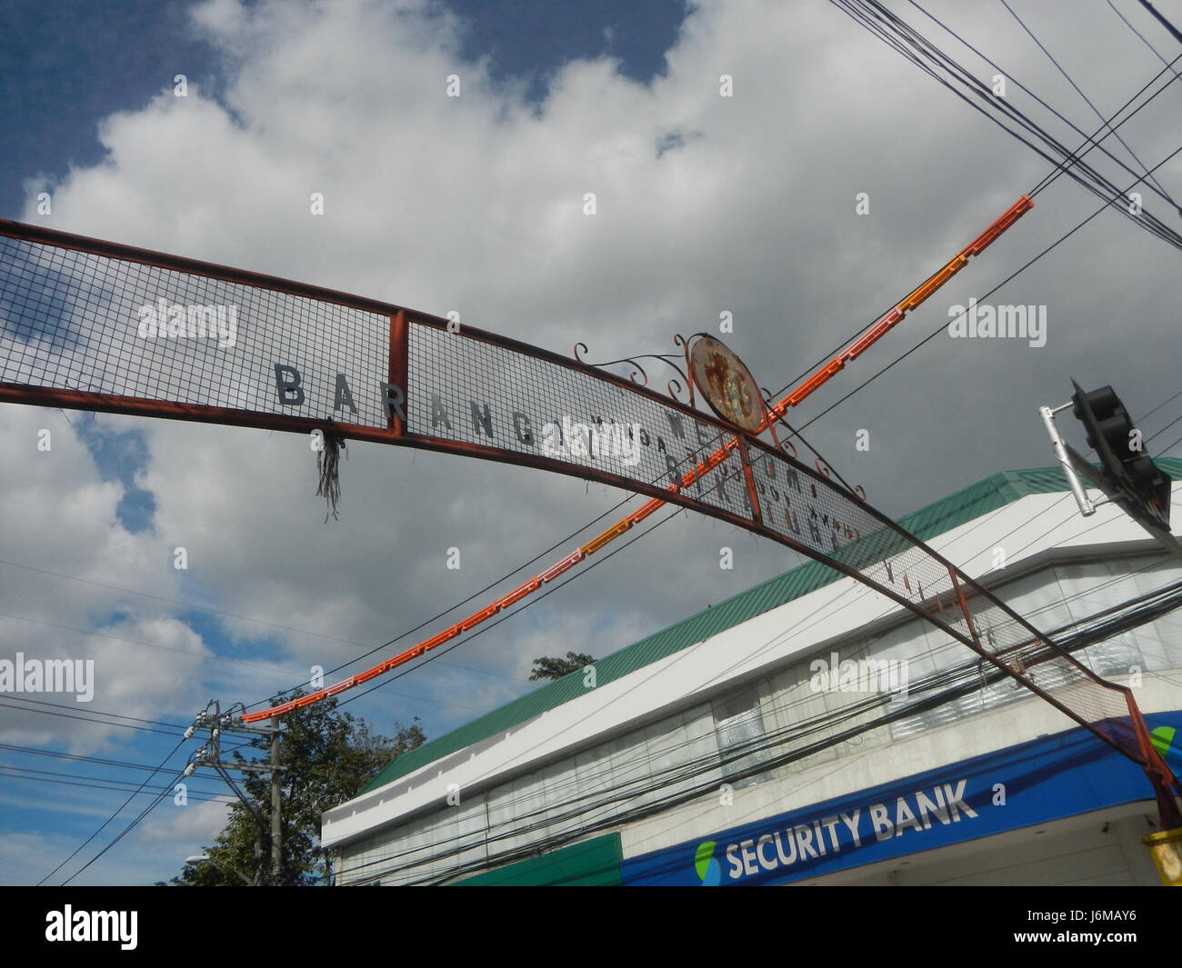 This image represents the Barangays of Sikatuna Village, V Luna Avenue ...