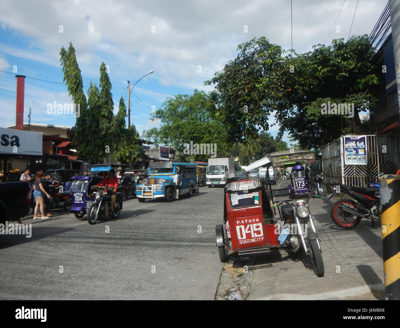 This image showcases an area in Quezon City, specifically the Barangays ...