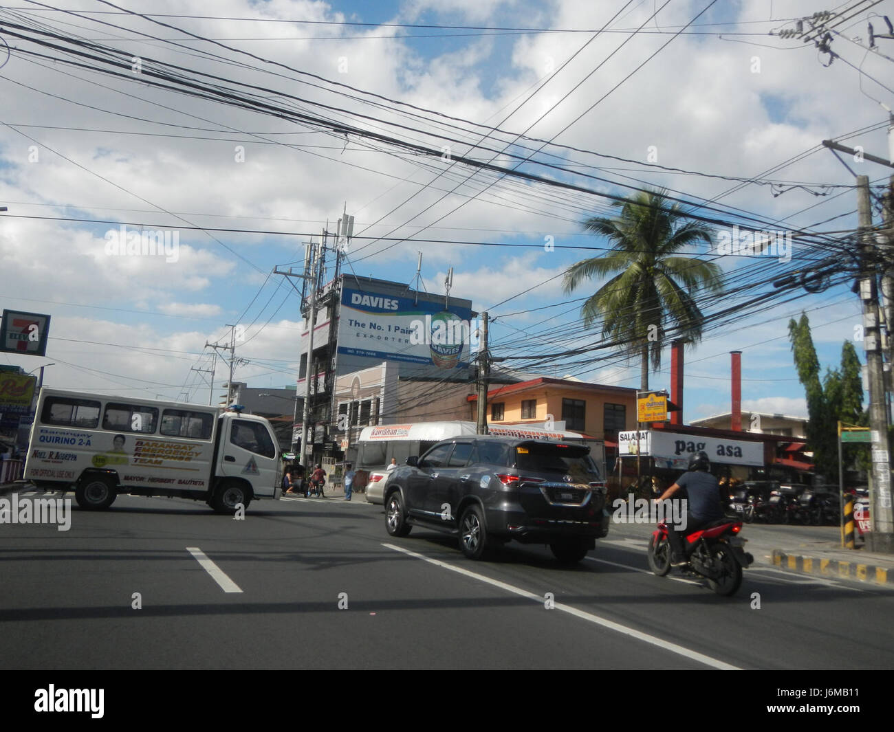 This image captures the streets and landmarks of Barangay Sikatuna ...