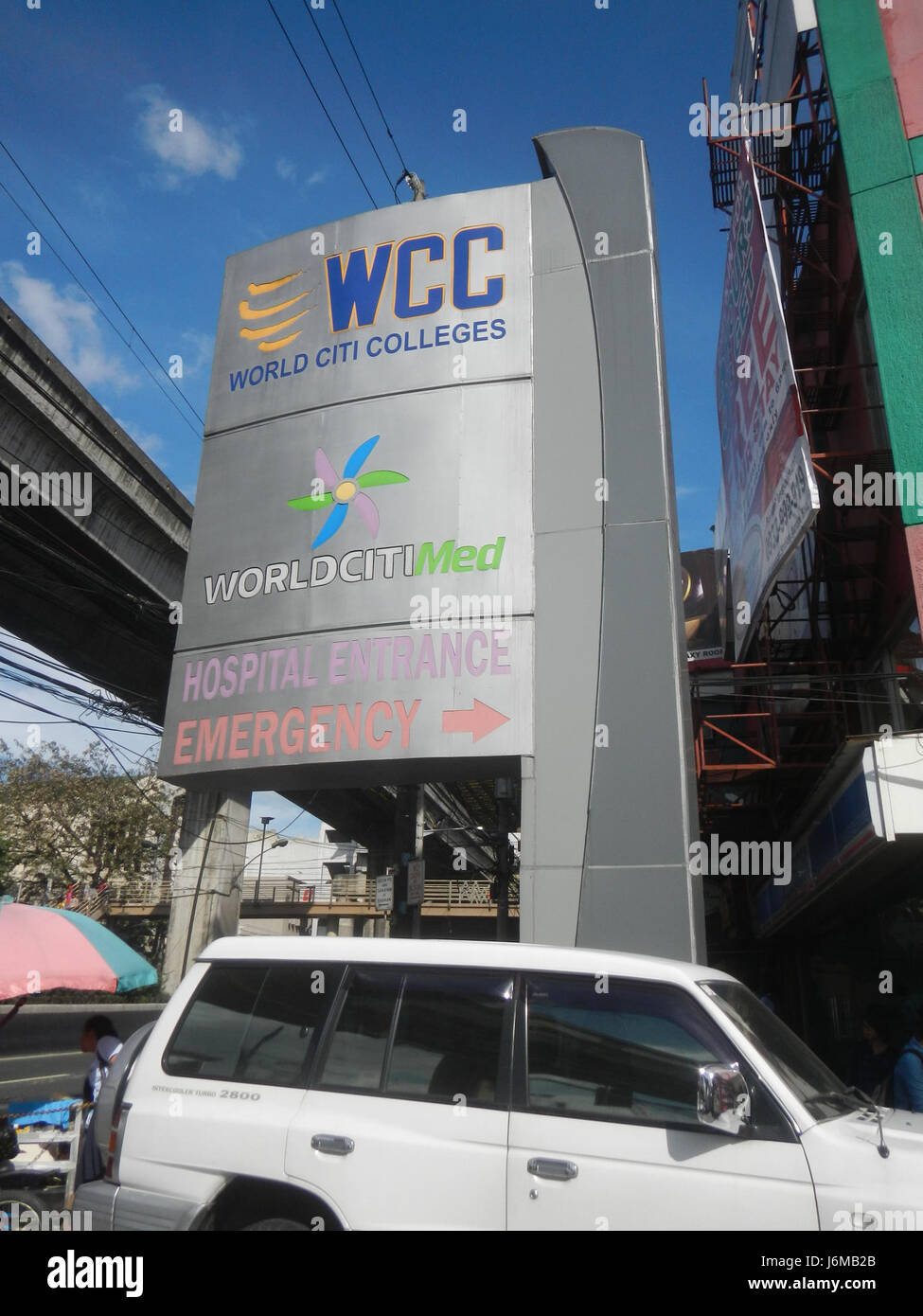 A reference to the World Citi Colleges Medical Center, located on ...