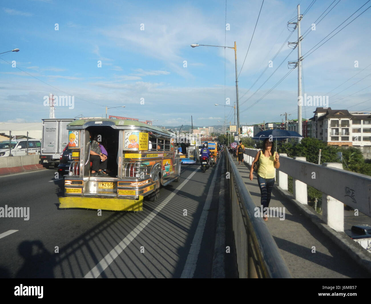 An image of the Ortigas Avenue Extension Bridge in Pasig City ...