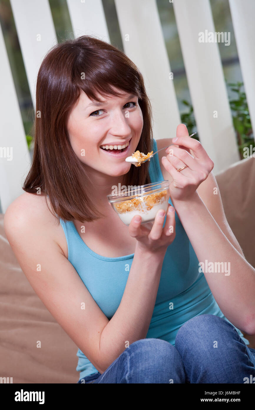 woman health sofa corn facilitate ease resting relax recover relaxing ...