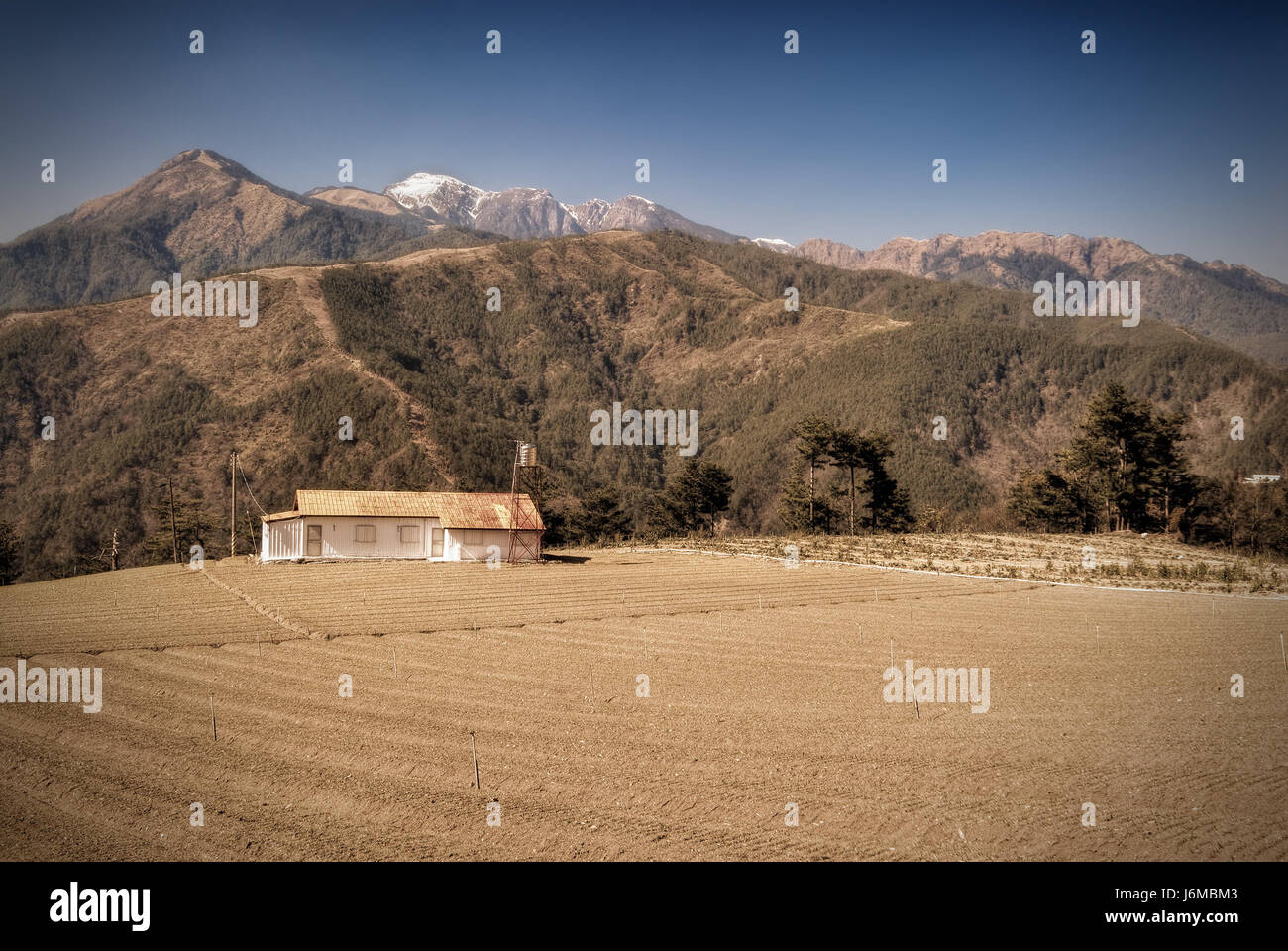 house building asia agriculture farming field farm abstract pattern ...
