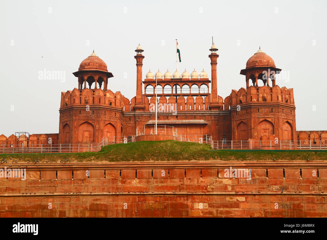 the red fort Stock Photo - Alamy