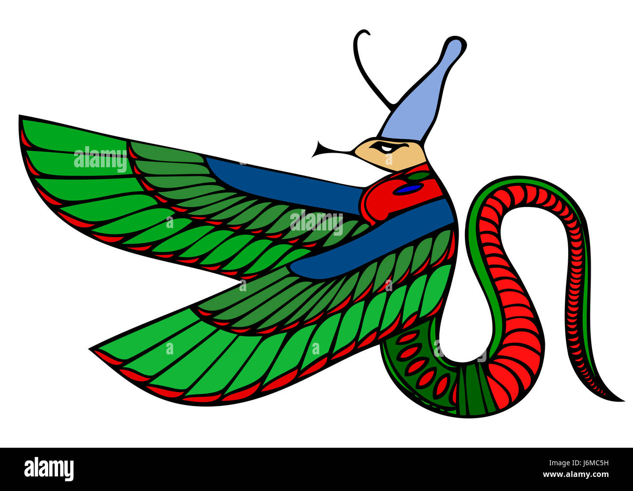 Creature egypt demon monster mythology hi-res stock photography and ...