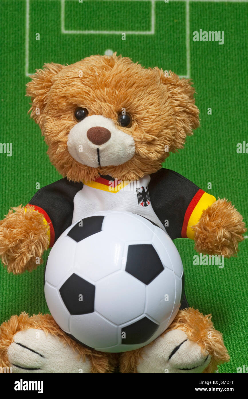 Football teddy mascot hi-res stock photography and images - Alamy