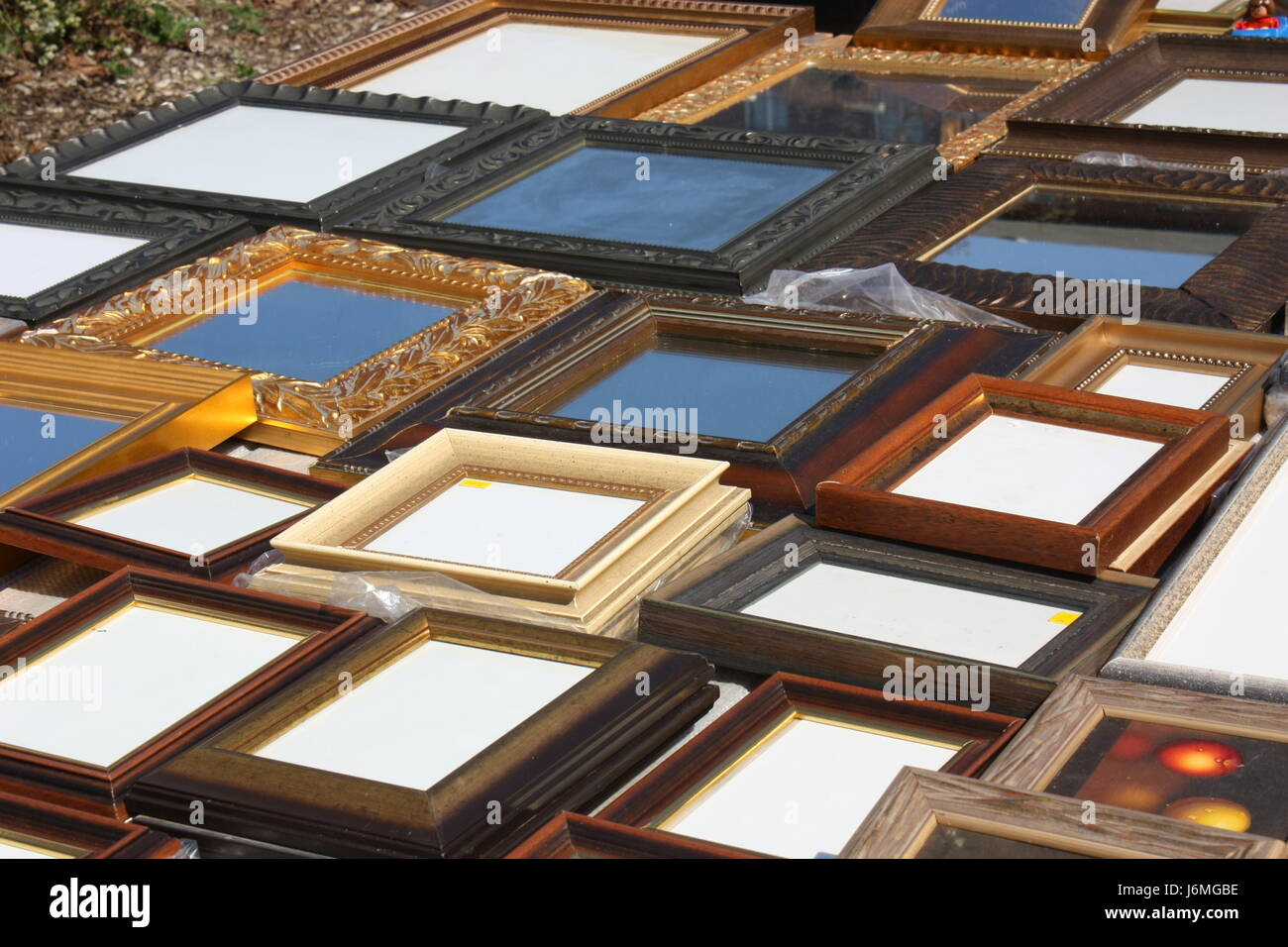 picture frame photo picture image copy deduction mirror frame framework ...