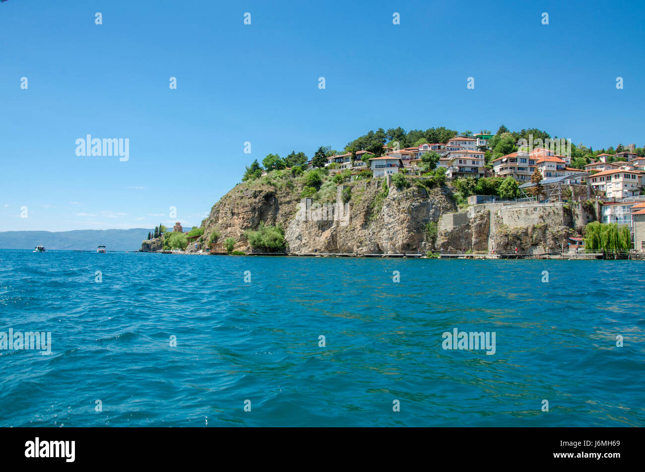 Macedonia - Ohrid old town Stock Photo - Alamy