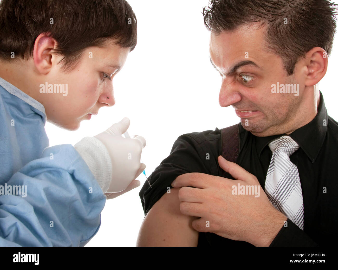 Doctor Patient Funny High Resolution Stock Photography and Images - Alamy