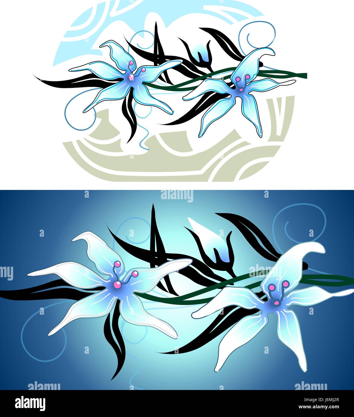 art flower plant bloom blossom flourish flourishing painting breeze ...