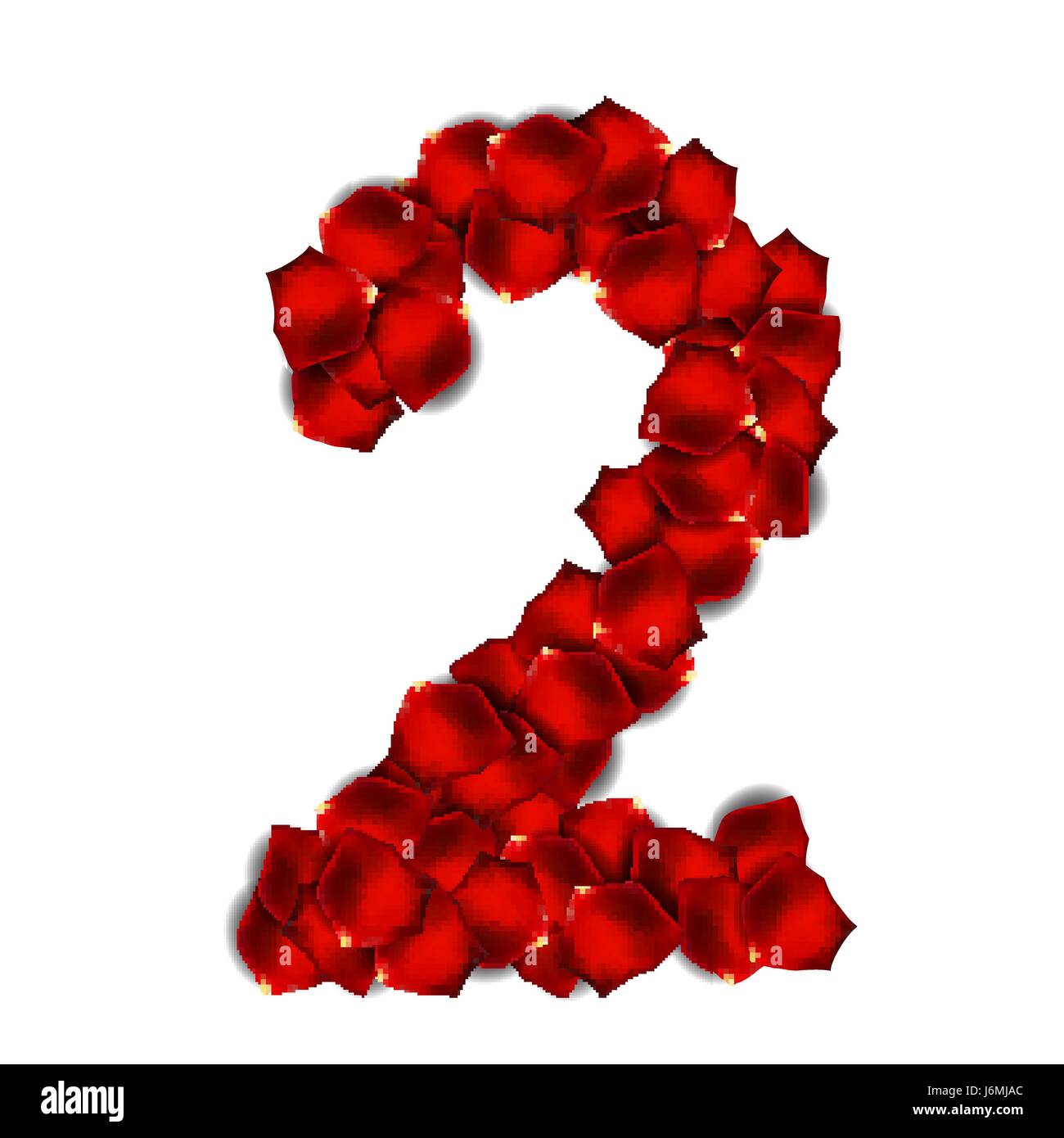 Rose numbers Cut Out Stock Images & Pictures - Alamy