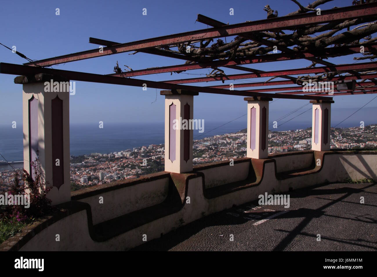 pergola portugal sight view outlook perspective vista panorama lookout ...