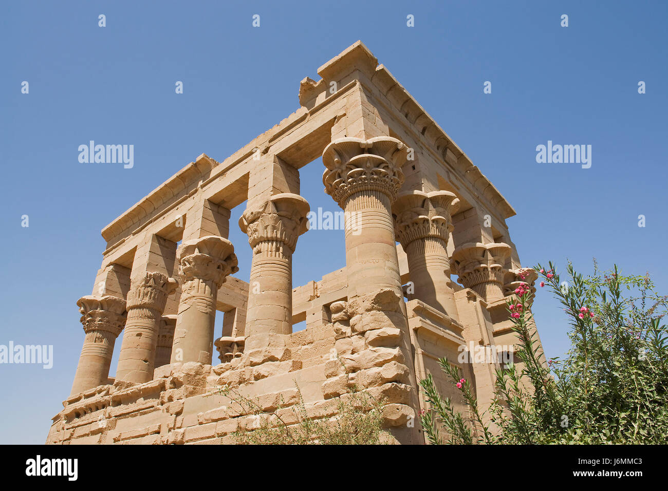 the temple of philae in aswan egypt Stock Photo - Alamy