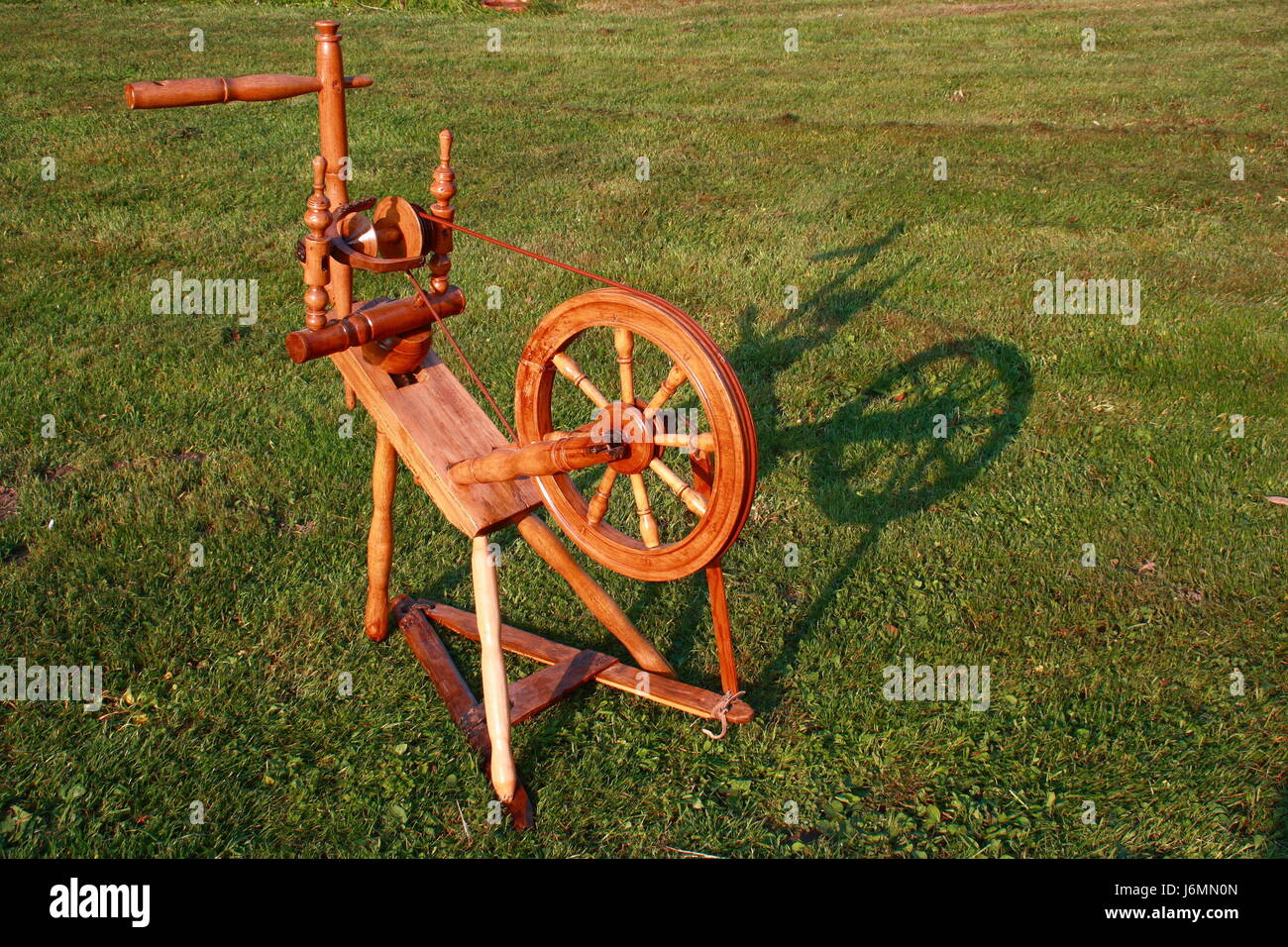 tool wheel engine drive motor wool retro wooden machine spinner spinner ...