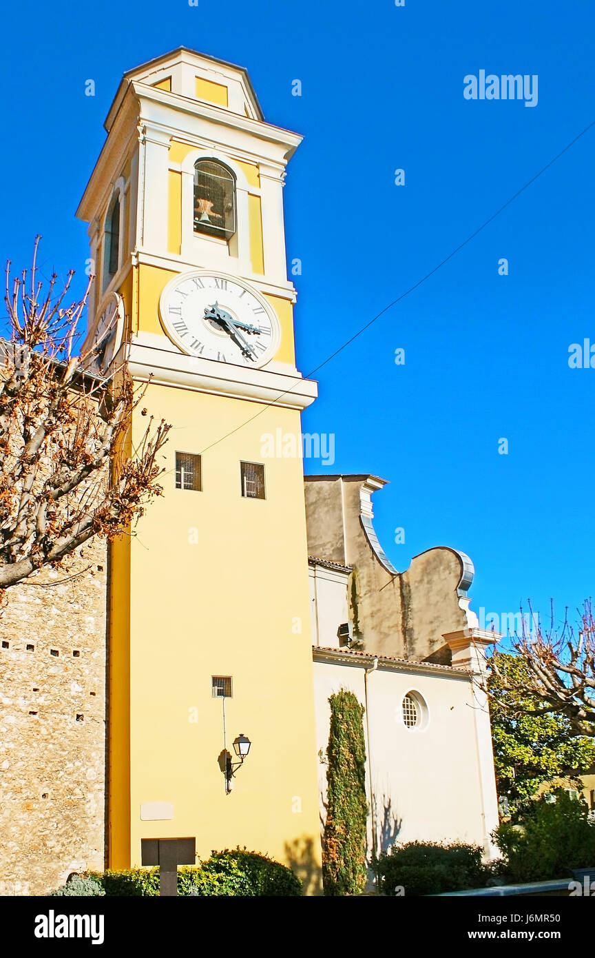 Yellow clock tower hi-res stock photography and images - Alamy