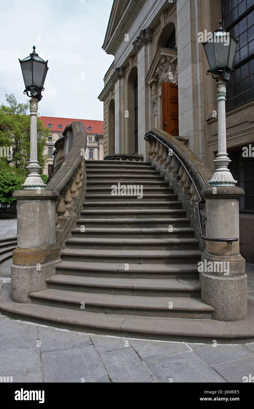 stairs house building historical berlin germany german federal republic ...