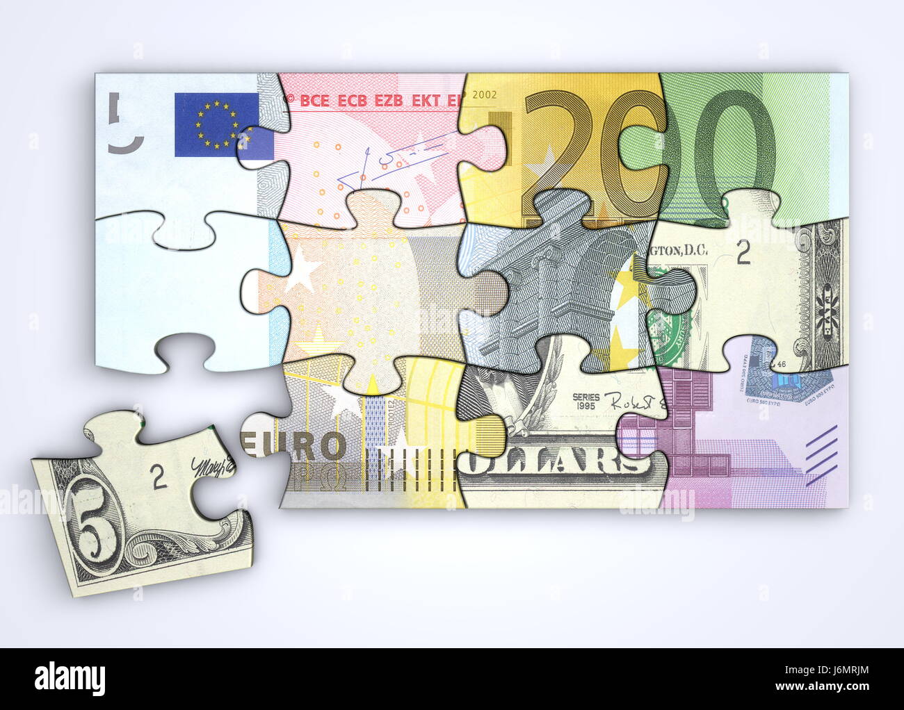note memo dollar dollars euro mixed piece section segment part area ...