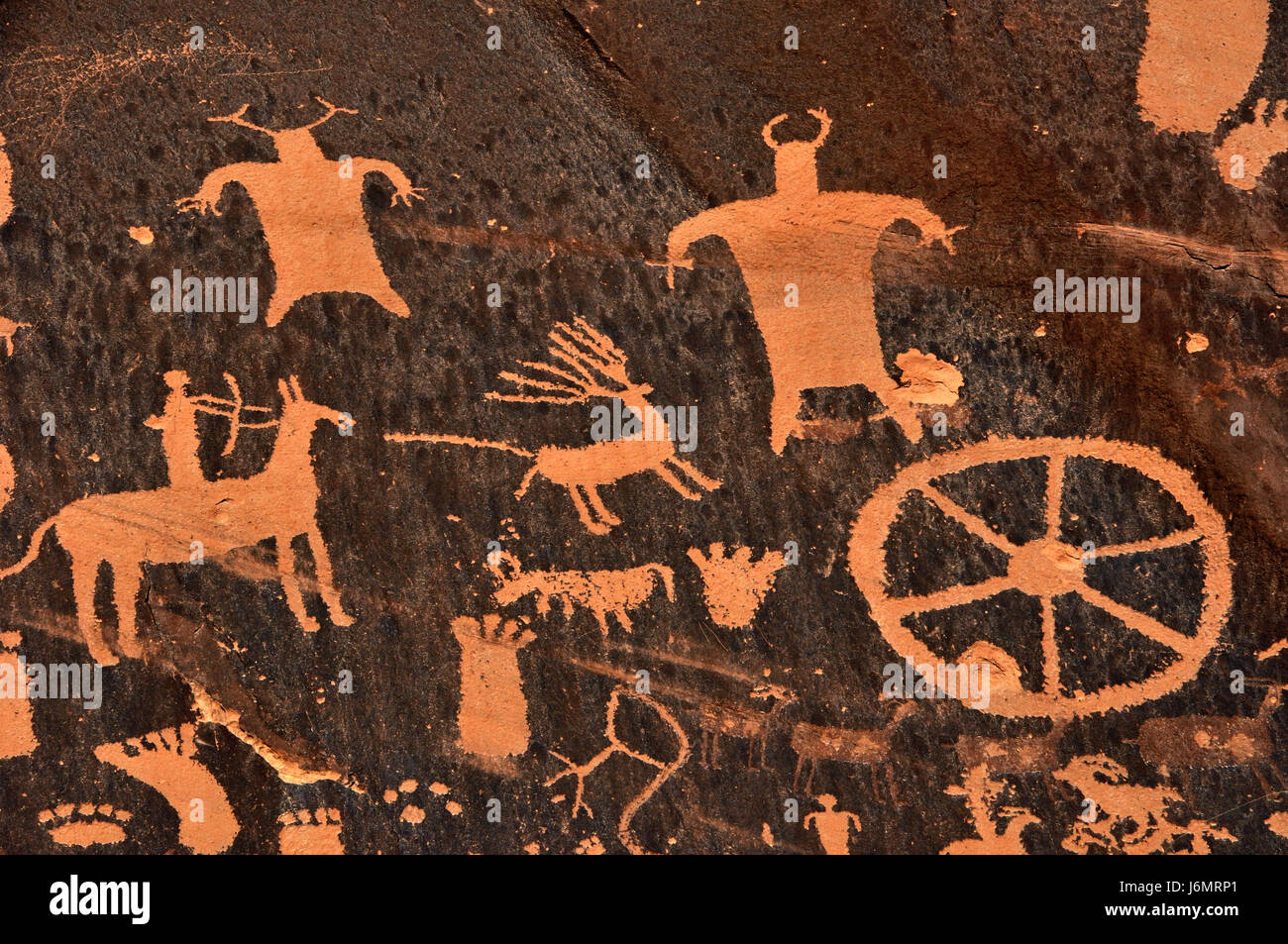 art sandstone carved ancient indian stone desert wasteland rock sheep ...