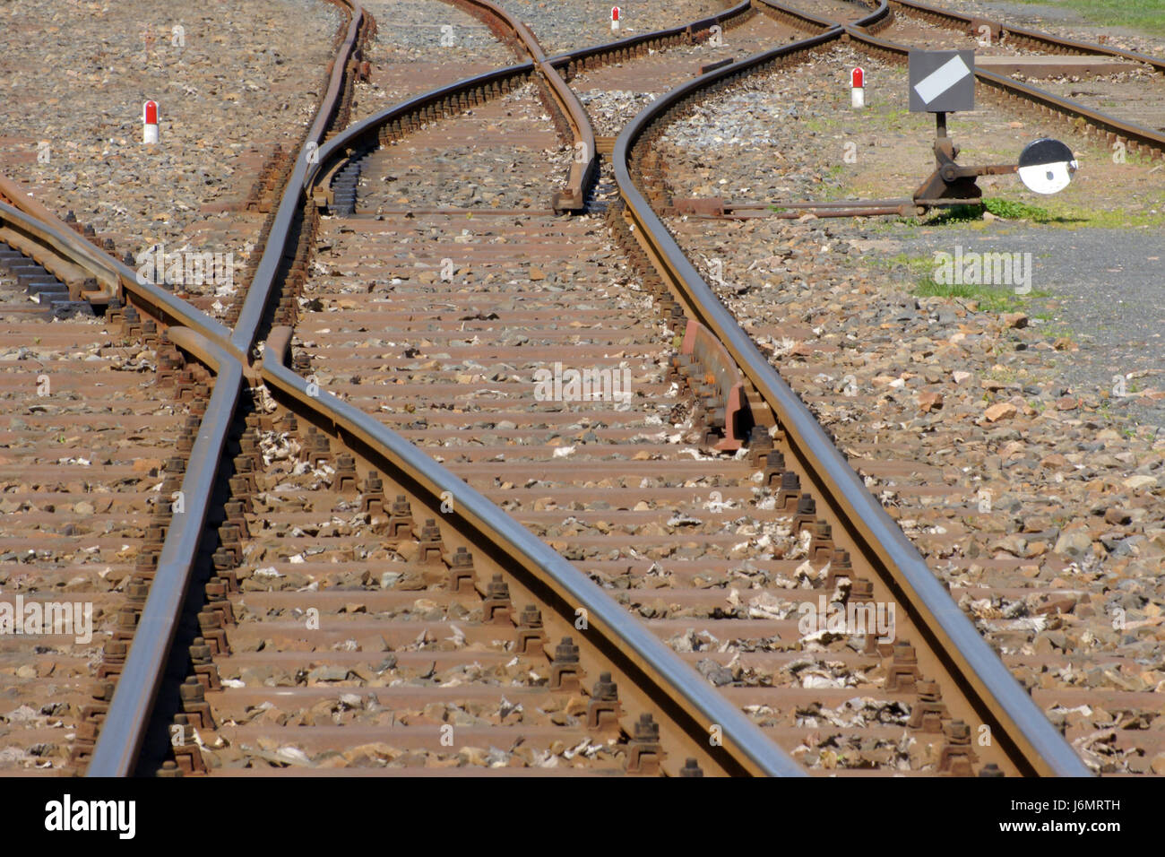 aim goal switch decide guide direct differ sign signal railway ...