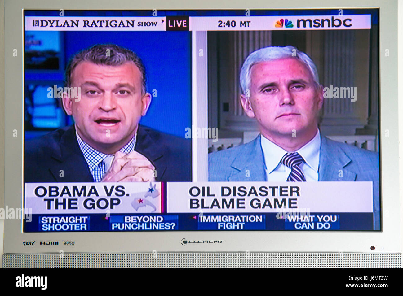 Msnbc set hi-res stock photography and images - Alamy