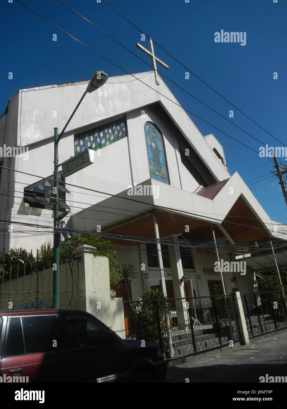 The Mary Mirror of Justice Parish Church, located in Barangay Comembo ...